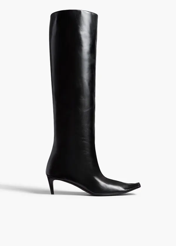 Khaite Marlene Low Knee-high Boot