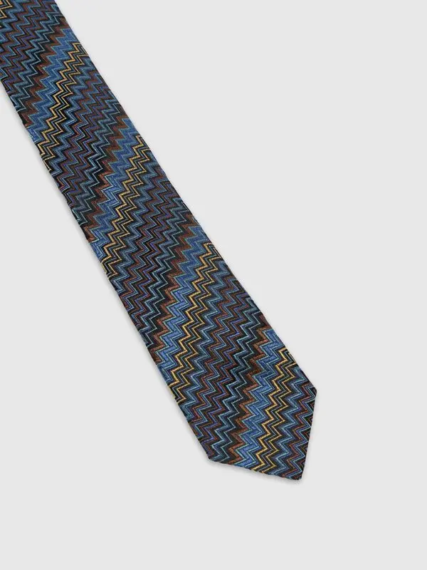 Missoni Pure Silk Tie - Multicoloured