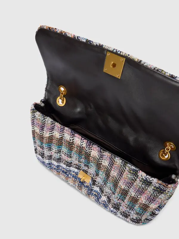 Missoni Shoulder Bag In Wool Blend