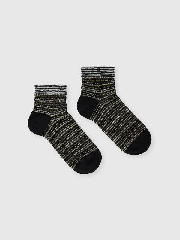 Missoni Stretch Cotton-blend Ankle Socks