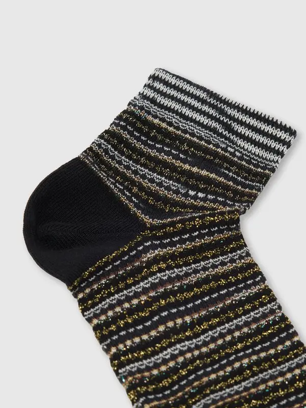 Missoni Stretch Cotton-blend Ankle Socks