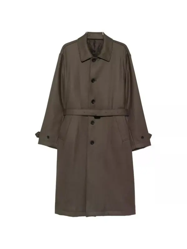 SSSTEIN Melton Belted Wool Coat