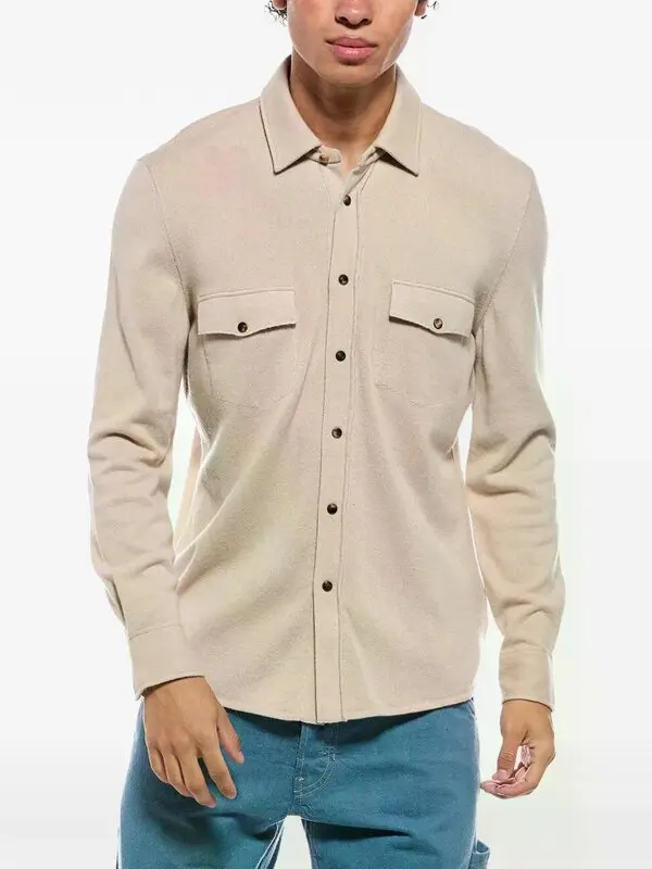 Brunello Cucinelli Buttoned Flap-pocket Shirt