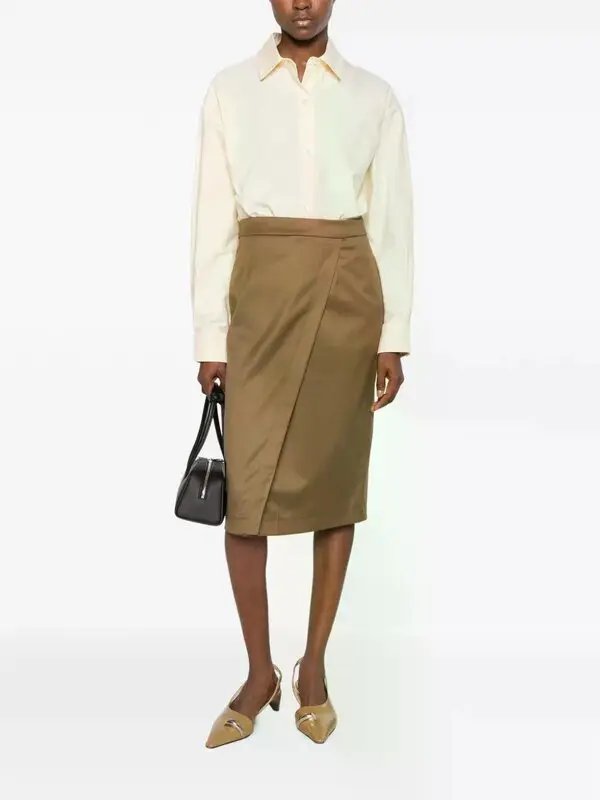 MANUEL RITZ Button-down Long-sleeve Shirt
