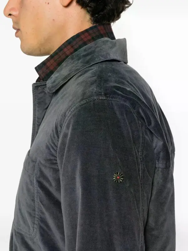 KOIKE BARCELONA Corduroy-velvet Button-up Jacket