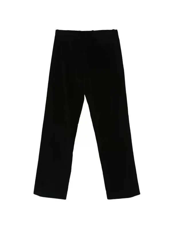 RIER Exposed-zip Corduroy-texture Trousers