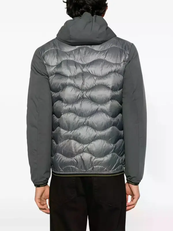 BLAUER. Quilted Hooded Jacket