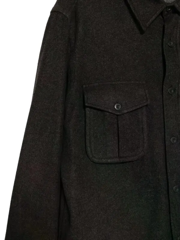 Caruso Button-down Flap-pocket Jacket