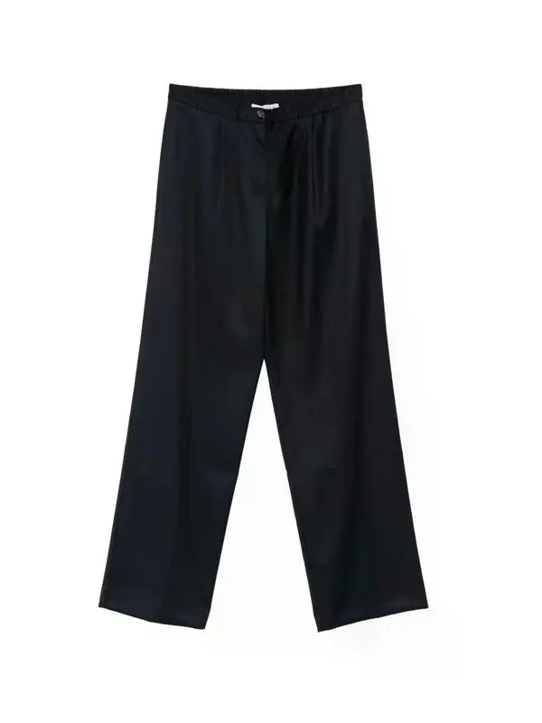 MANUEL RITZ Elasticated-waistband Pleated Trousers