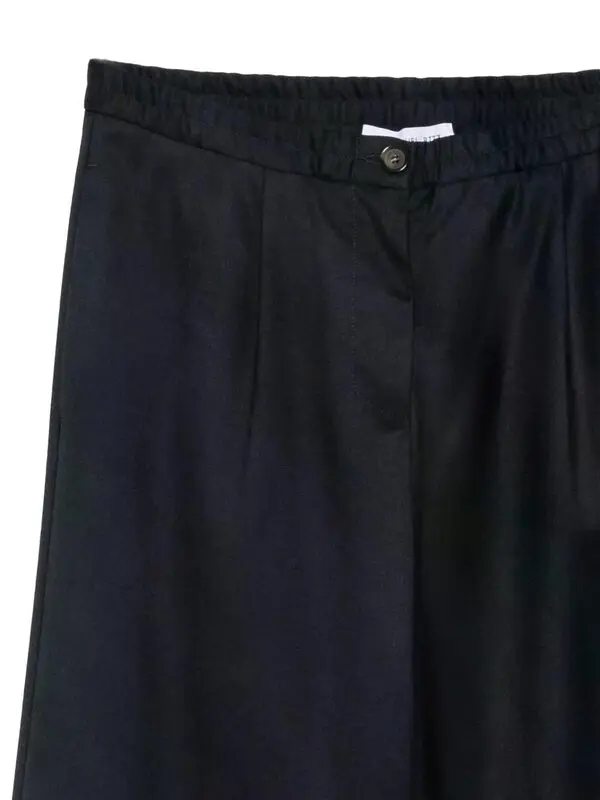 MANUEL RITZ Elasticated-waistband Pleated Trousers