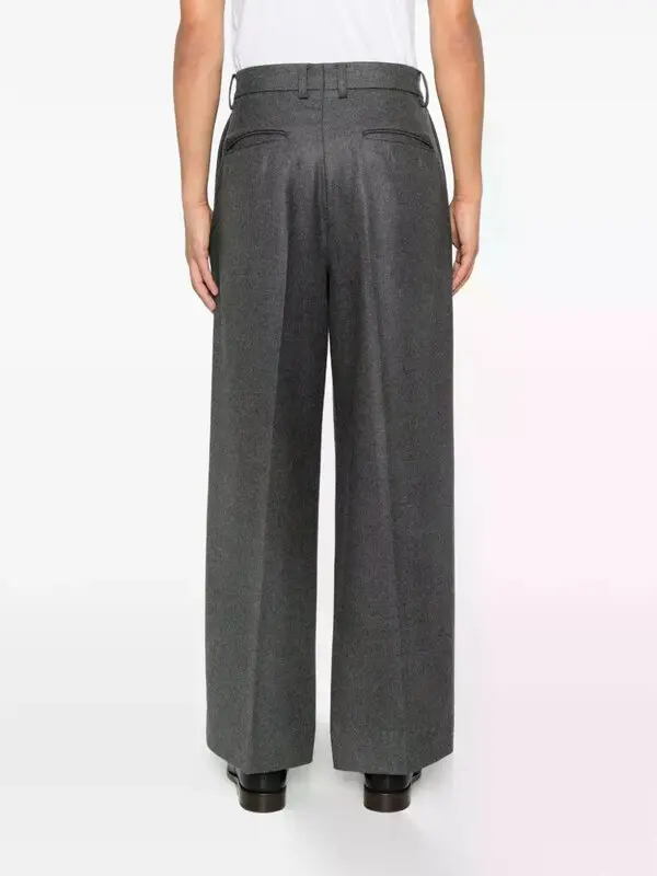 SSSTEIN Pleated Wide-leg Trousers