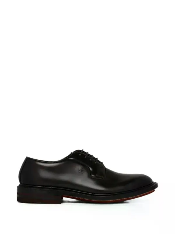 FABI Logo-debossed Derby Shoes
