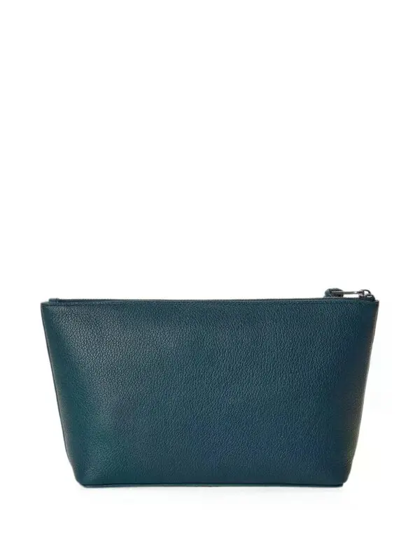 Shinola Small Pebbled Leather Cosmetic Case