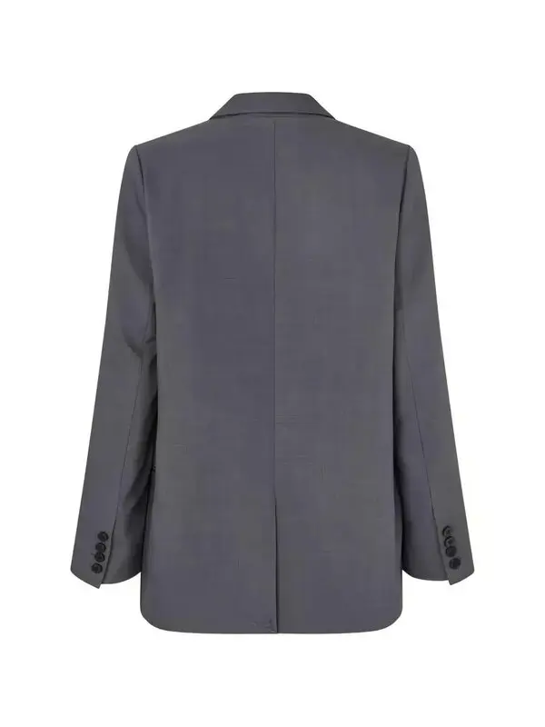 Samsøe Samsøe Sahelly Double-breasted Peak-lapel Blazer