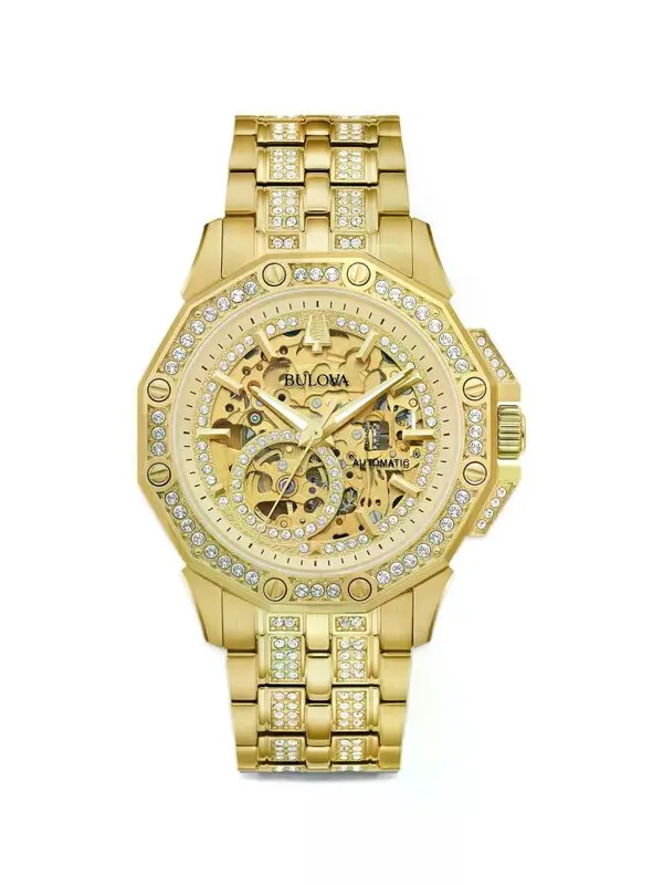 Bulova Octava 44mm Crystal-embellished Watch
