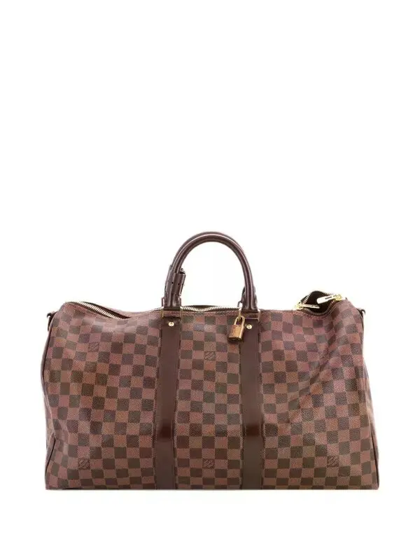 LOUIS VUITTON Keepall Bandouliere Bag Damier 45 Travel Bag