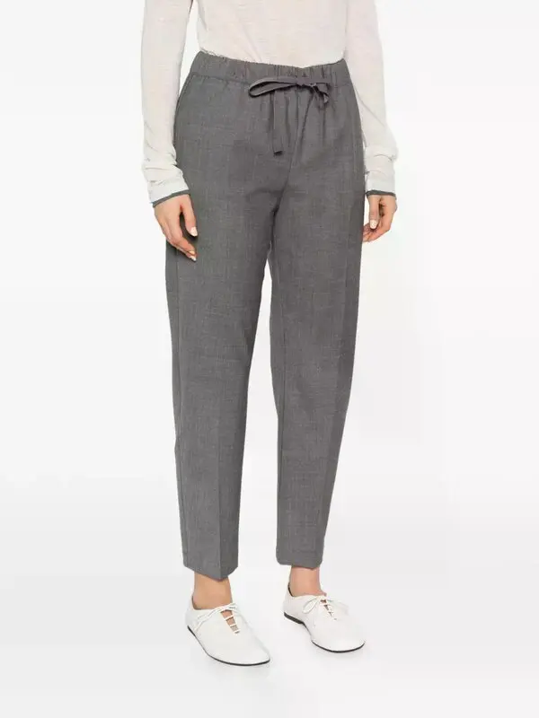 SEMICOUTURE Drawstring Straight-leg Trousers