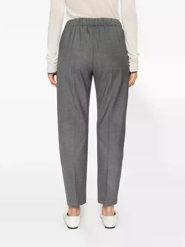 SEMICOUTURE Drawstring Straight-leg Trousers