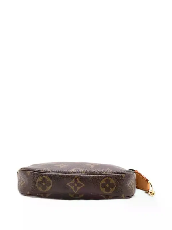 LOUIS VUITTON Pochette Accessoires Monogram Canvas Mini Clutch Bag