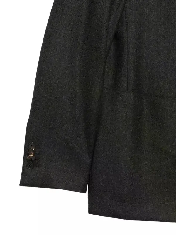 Caruso Single-breasted Notched-lapels Blazer
