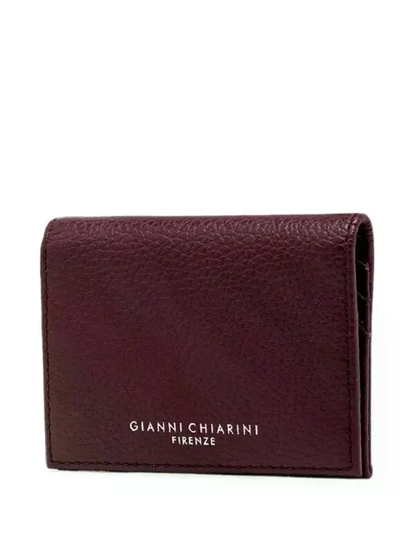 GIANNI CHIARINI Dollaro Grained Leather Wallet