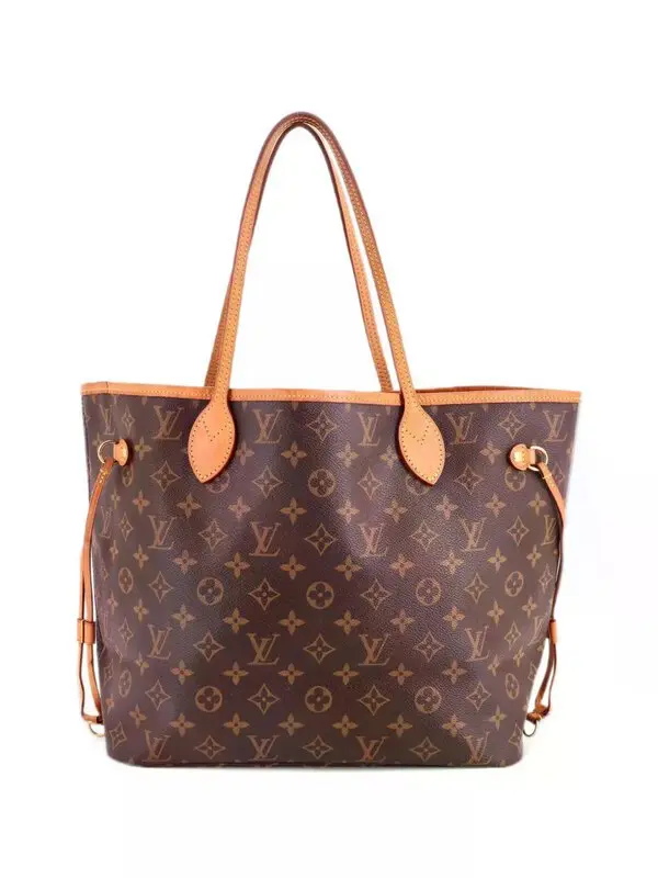 LOUIS VUITTON Neverfull Nm Monogram Canvas Mm Tote Bag