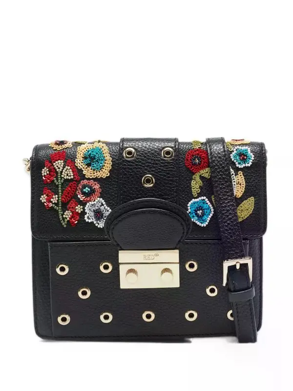 Red Valentino Sequin Eyelet Crossbody Bag