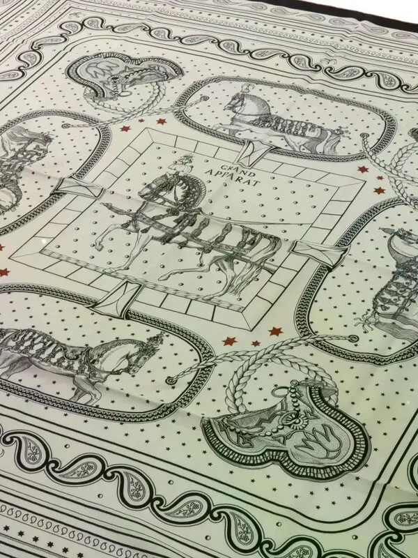 Hermès 2020 Grand Apparat Bandana Scarf