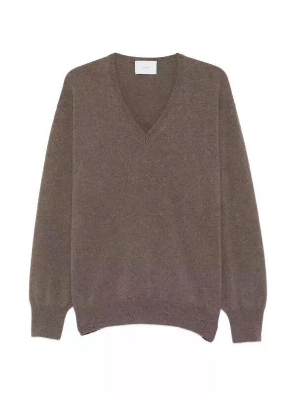 SSSTEIN V-neck Cashmere Sweater - Brown
