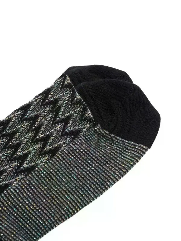 Missoni Zigzag-knit Socks