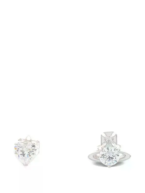 VIVIENNE WESTWOOD 2020s Millie Orb Rhinestone-embellished Earrings