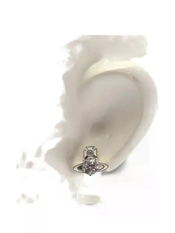 VIVIENNE WESTWOOD 2020s Millie Orb Rhinestone-embellished Earrings