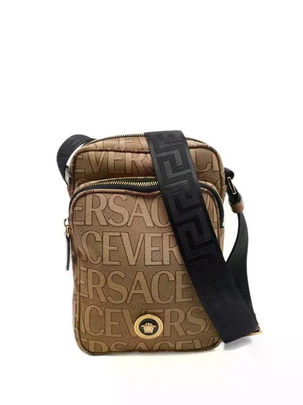 Versace Medusa Logo-pattern Crossbody Bag