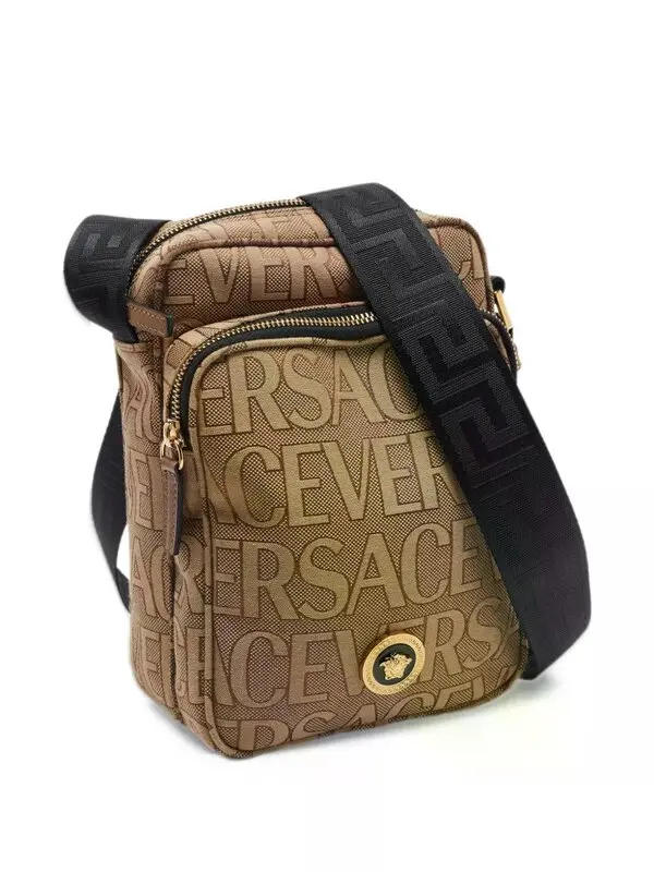 Versace Medusa Logo-pattern Crossbody Bag