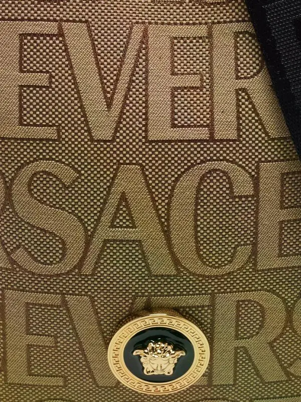 Versace Medusa Logo-pattern Crossbody Bag