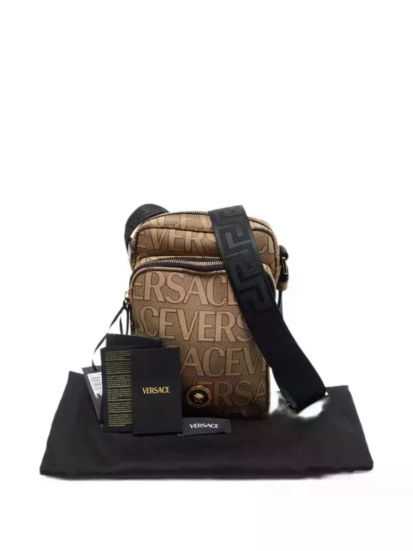 Versace Medusa Logo-pattern Crossbody Bag