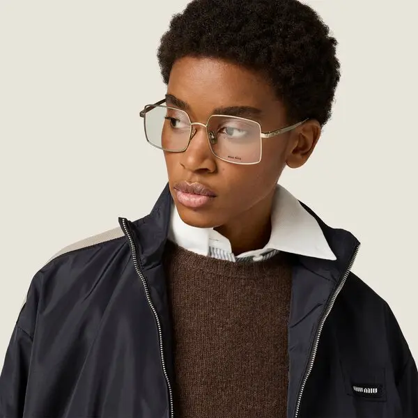 Miu Miu Technical Poplin Blouson Jacket