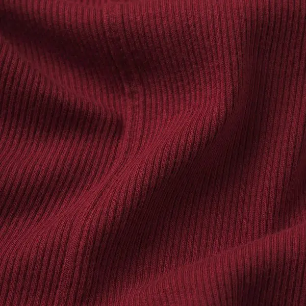 SKIMS Mid Rise Legging | Red | | Cotton Rib