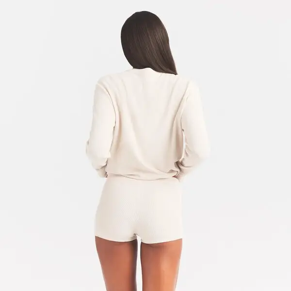 SKIMS Micro Boxer | Light Neutral | | Waffle