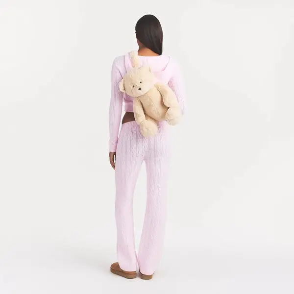 SKIMS Stuffed Bear Crossbody Bag | Light Neutral | Accessories