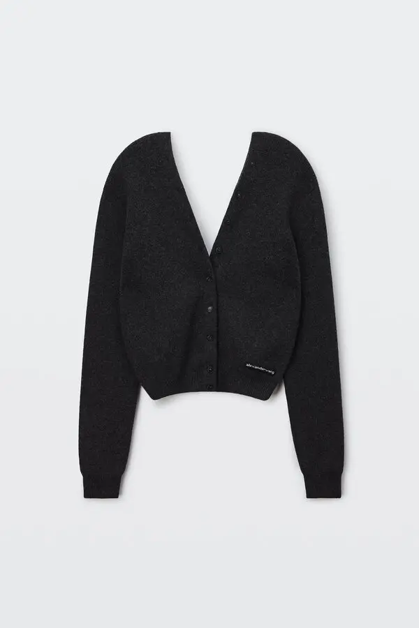Alexander Wang Continuous Placket Cardigan - Red