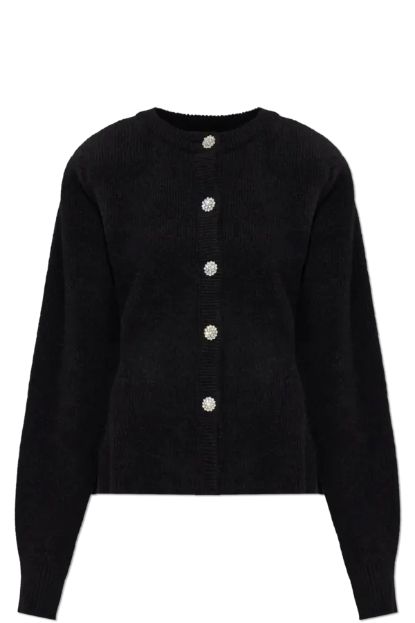 ROTATE BY BIRGER CHRISTENSEN Cardigan With Shoulder Pads