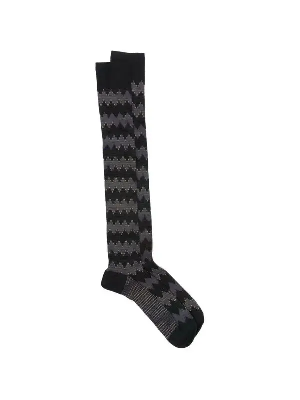 Missoni Zigzag-knit Socks