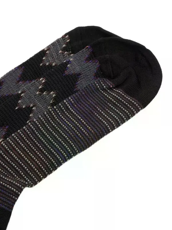 Missoni Zigzag-knit Socks