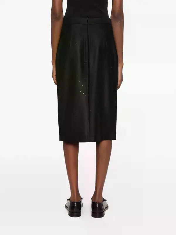 MANUEL RITZ Sequin-embellished Midi Skirt