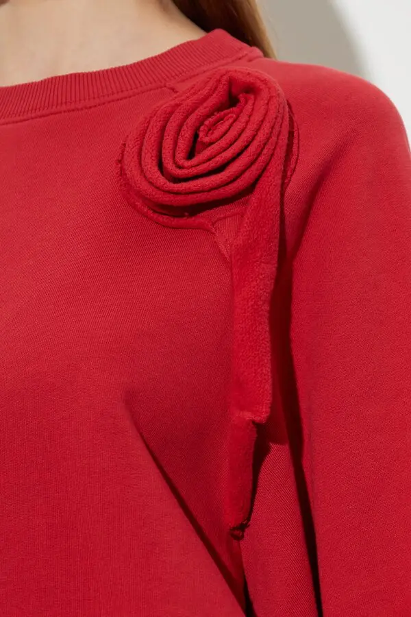 ROTATE BY BIRGER CHRISTENSEN Sweatshirt With Decorative Appliqu