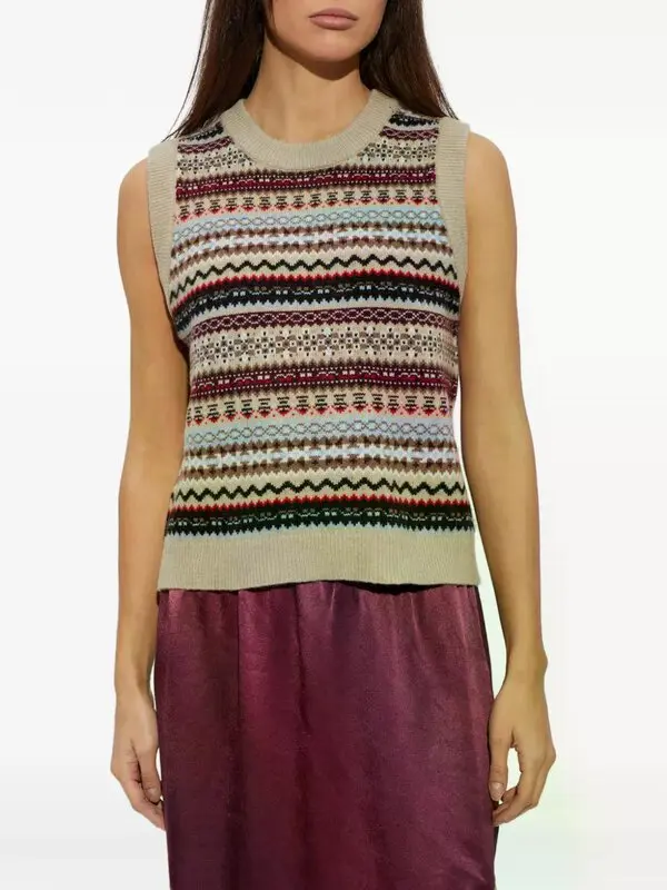 Munthe Callista Fair Isle Vest