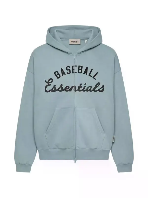 Fear Of God Mlb Full-zip Sport Hoodie - Blue