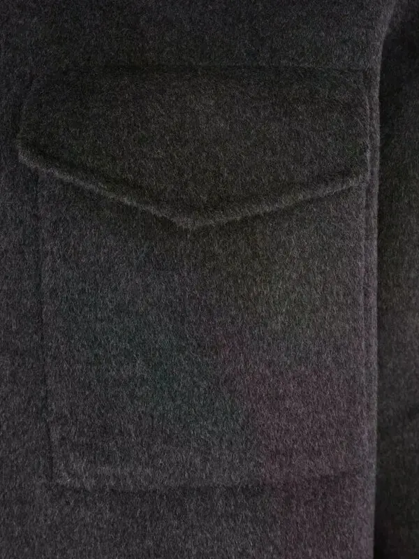 Aspesi Double Wool Zip-up Coat