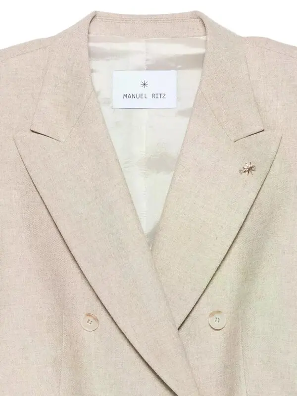 MANUEL RITZ Double-breasted Blazer